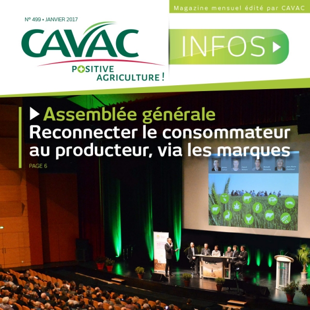 Cavac Infos 499 – Janvier 2017 - Cavac