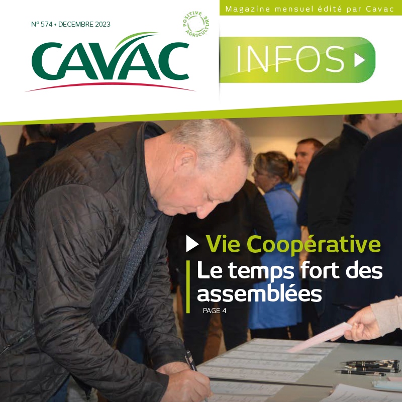 Cavac Infos 574 - Décembre 2023 - Cavac